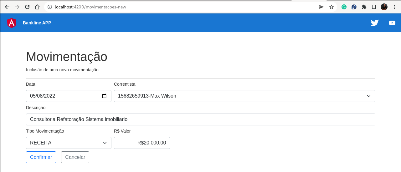 GitHub - maxProgrammer/bankline-app: Frondend created using the library Angular to allow ...