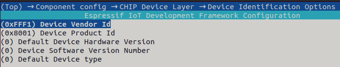 Vendor Id · Issue #24112 · project-chip/connectedhomeip · GitHub