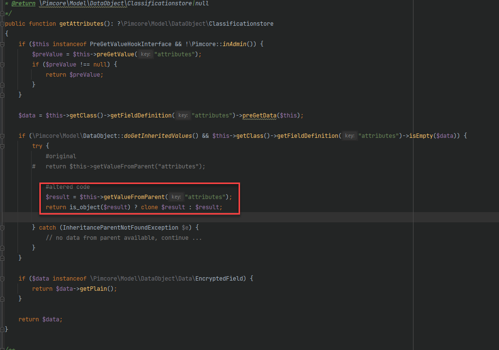 Bug Classification Store Saves Data To Wrong Object When Inheritance Is Enabled · Issue