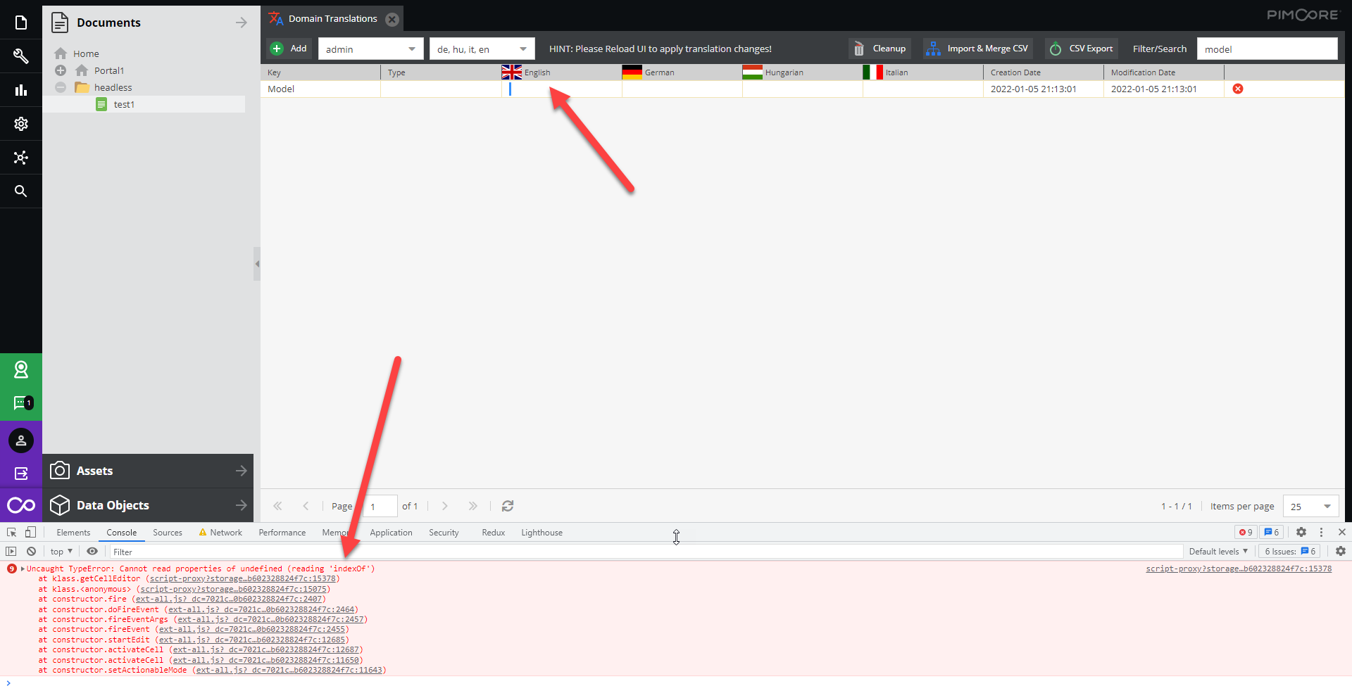 [Bug] Admin/Shared Translations not working · Issue #11139 · pimcore/pimcore · GitHub