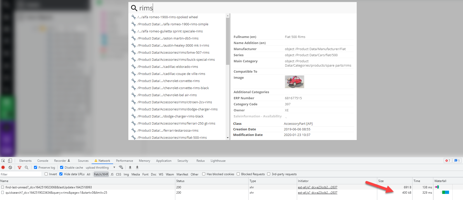 [Bug][QuickSearch] Request size · Issue #11216 · pimcore/pimcore · GitHub