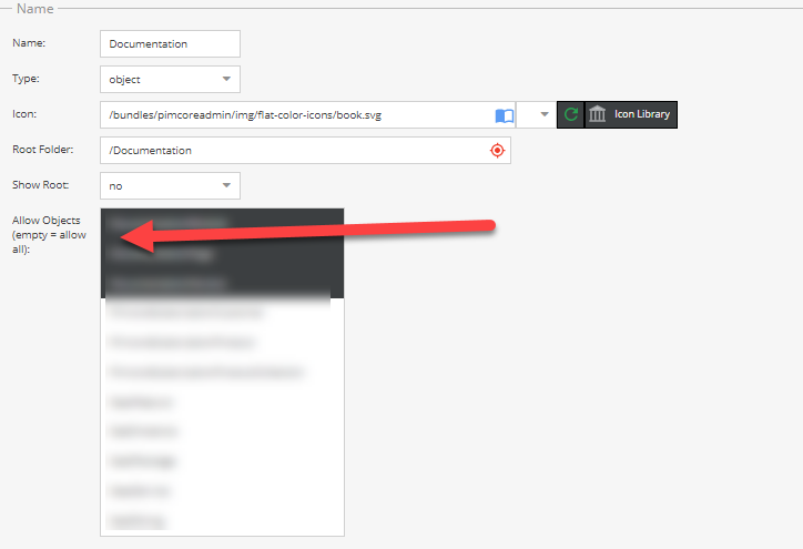 [Bug][CustomViews] Allow objects - empy does not allow all · Issue #12863 · pimcore/pimcore · GitHub