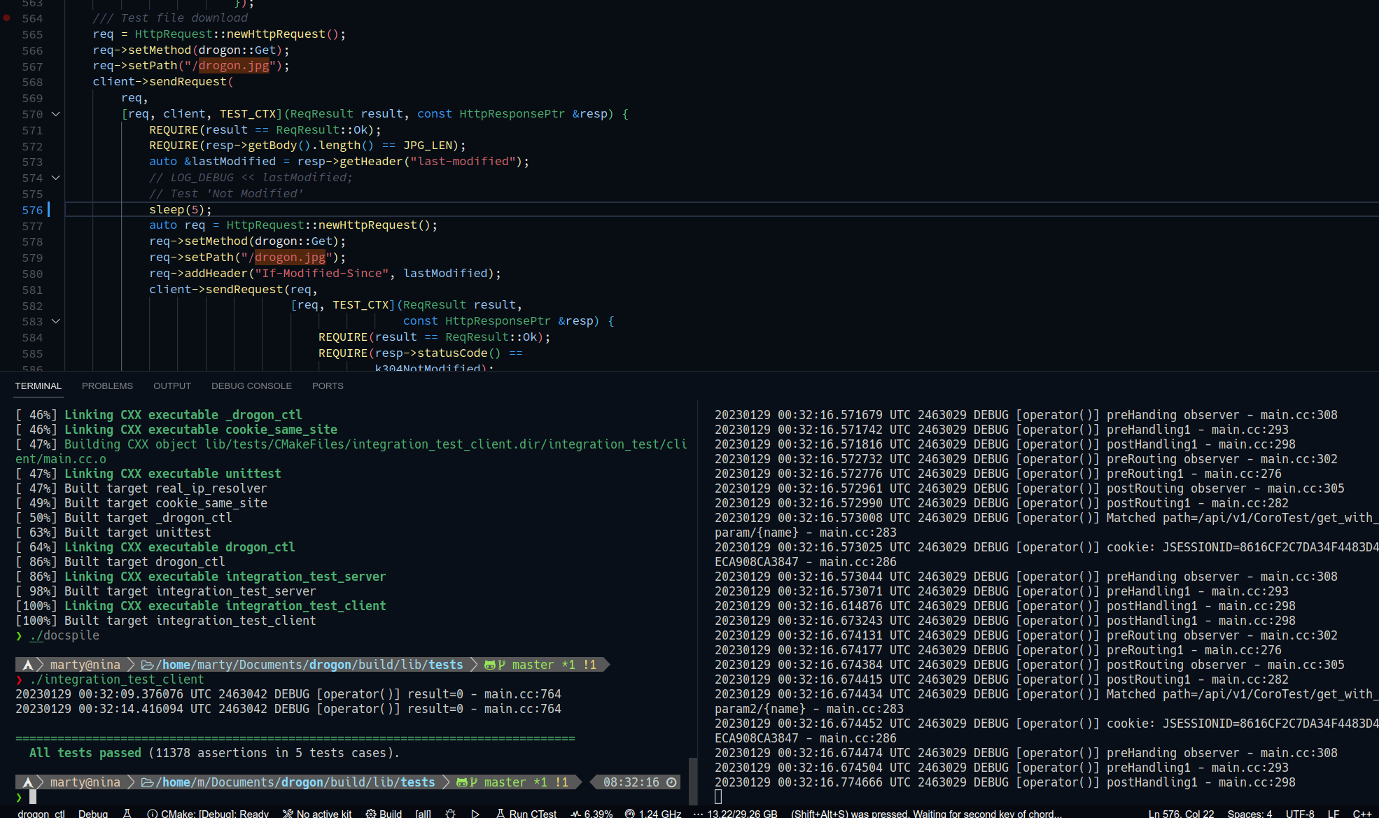 Failing If Modified Since Test On Overloaded Systems · Issue 1491 · Drogonframework Drogon