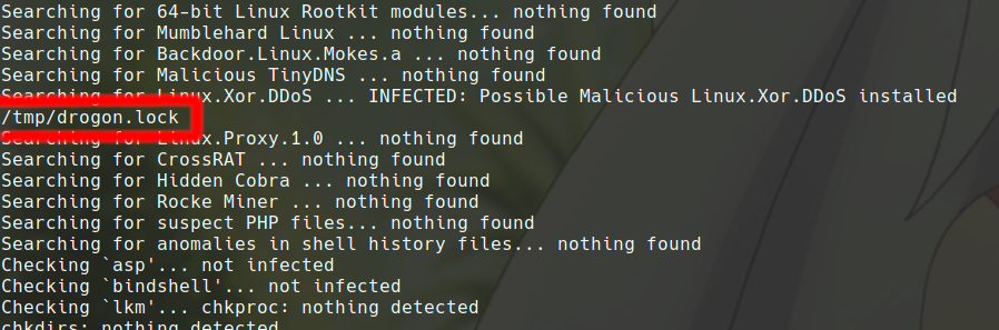 DrogonFileLocker causing chkrootkit mistaken drogon as a malware (and related issues) · Issue ...