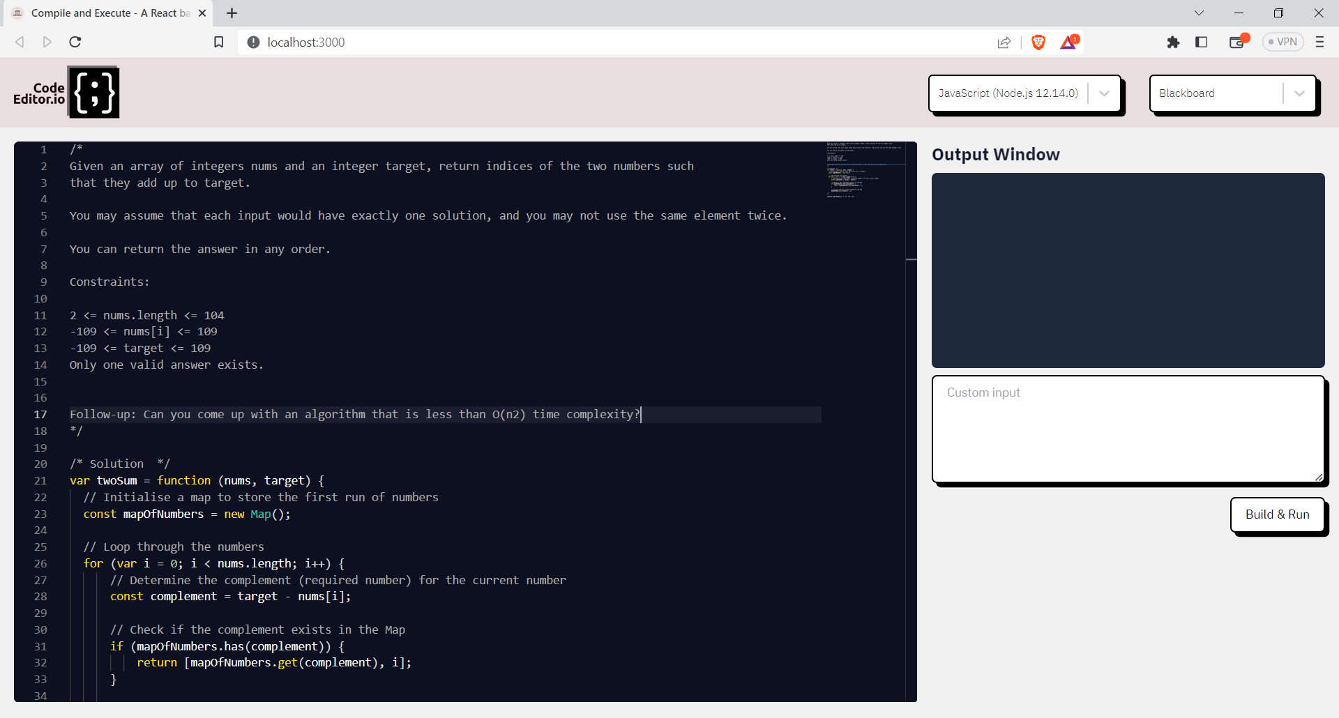GitHub - Nitesh984/OnlineCodeEditor