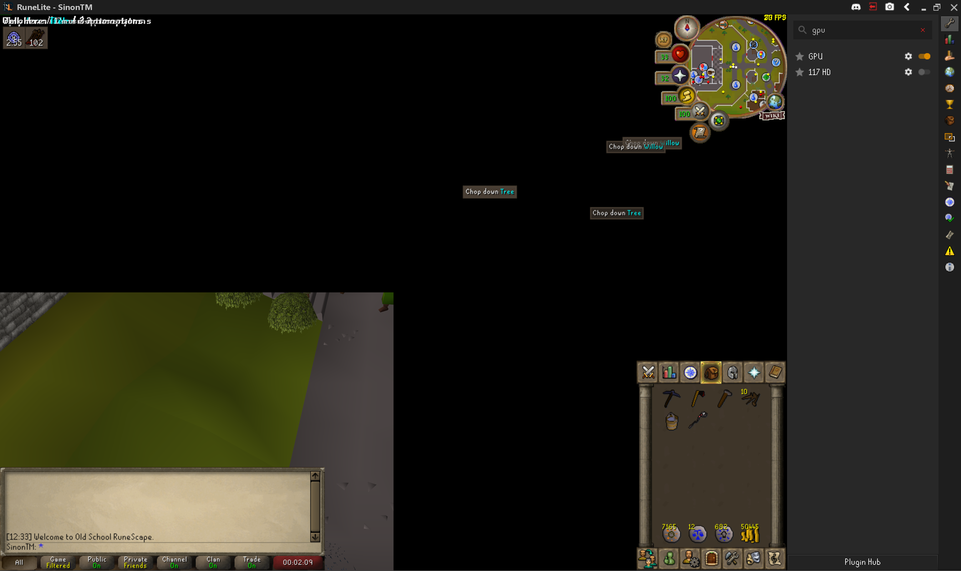 Weird GPU rendering bugs, screen clipping · Issue #16119 · runelite/runelite · GitHub