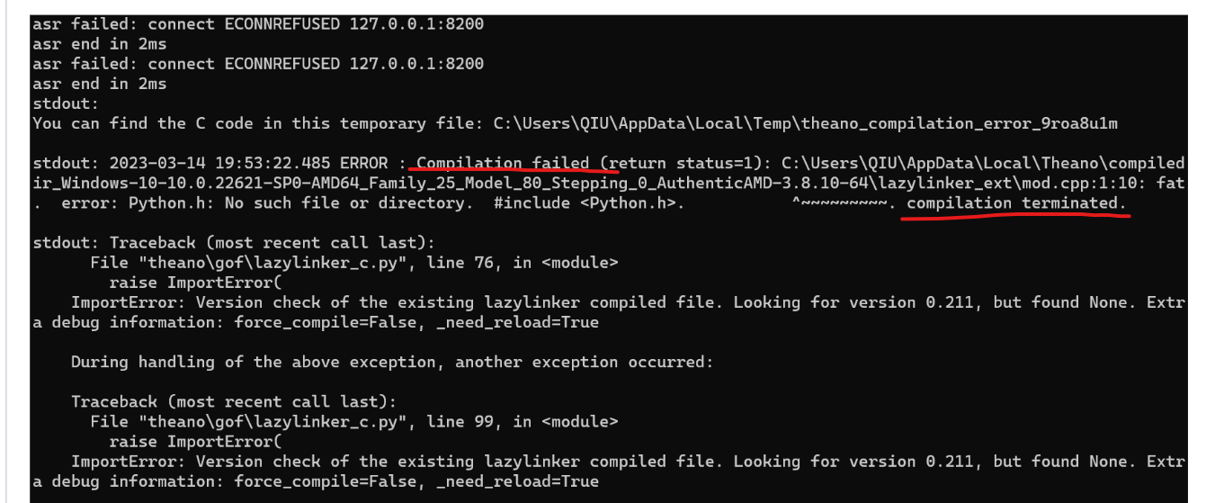 asr failed: connect ECONNREFUSED 127.0.0.1:8200 · Issue #4 · rerender2021/echo · GitHub