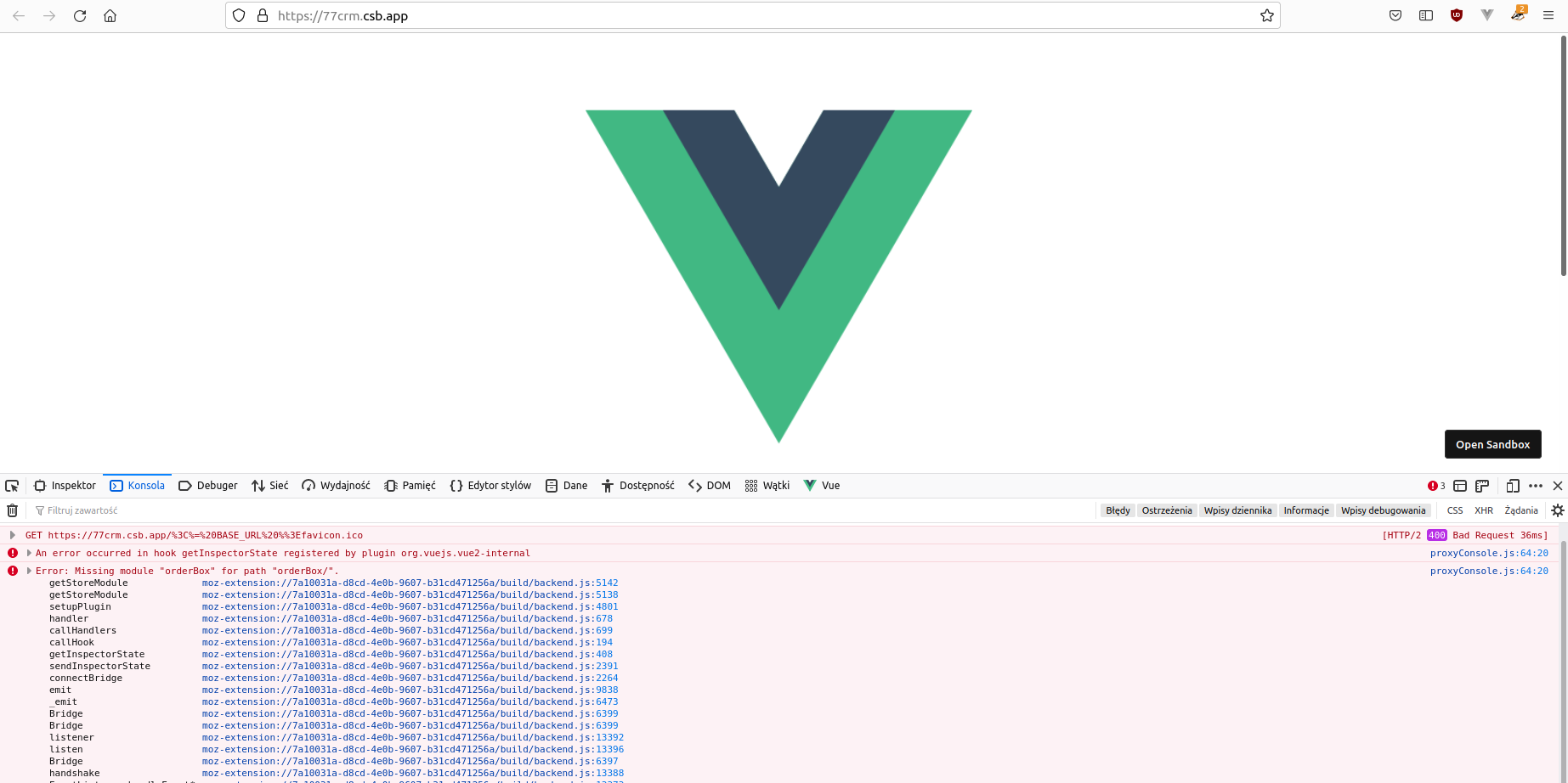 getInspectorState / mixed namespaced modules between tabs · Issue #1684 · vuejs/devtools-v6 · GitHub