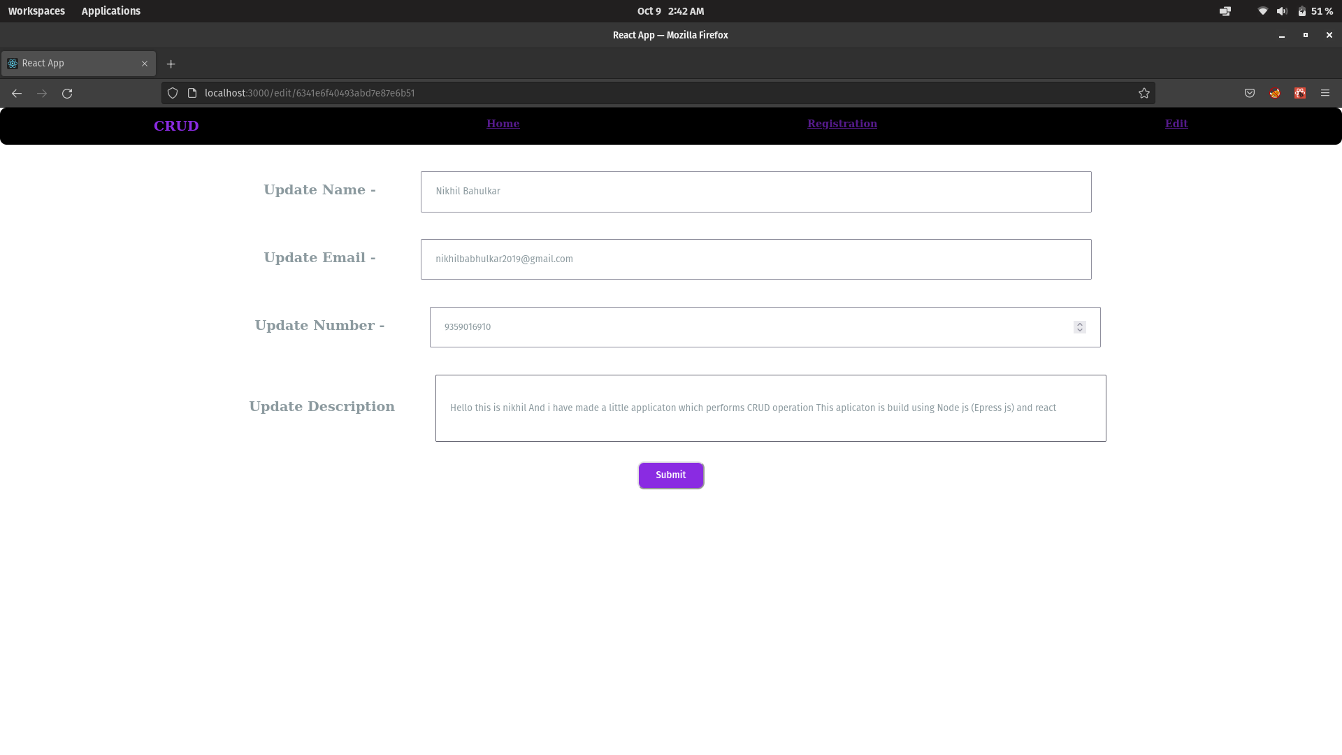 GitHub - NikhilBabhulkar/MERN: Frontend + Backend