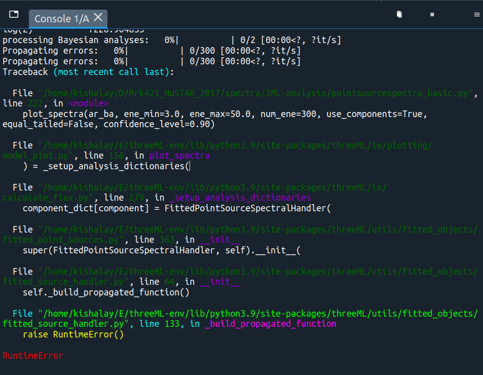 plot_spectra() unable to propagate errors and plot · Issue #560 ...
