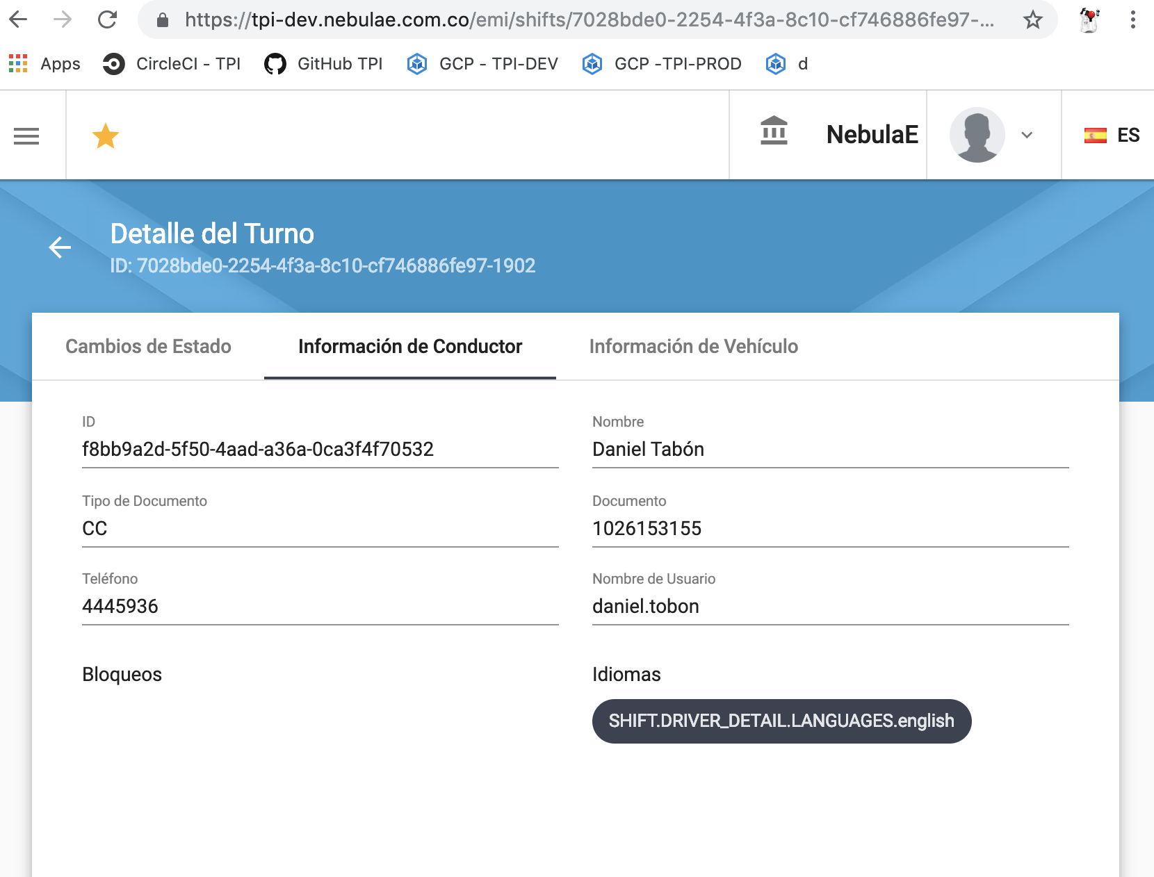 Falta intercaionalizar lenguaje del shift abierto · Issue #16 · nebulae-tpi/ms-service · GitHub