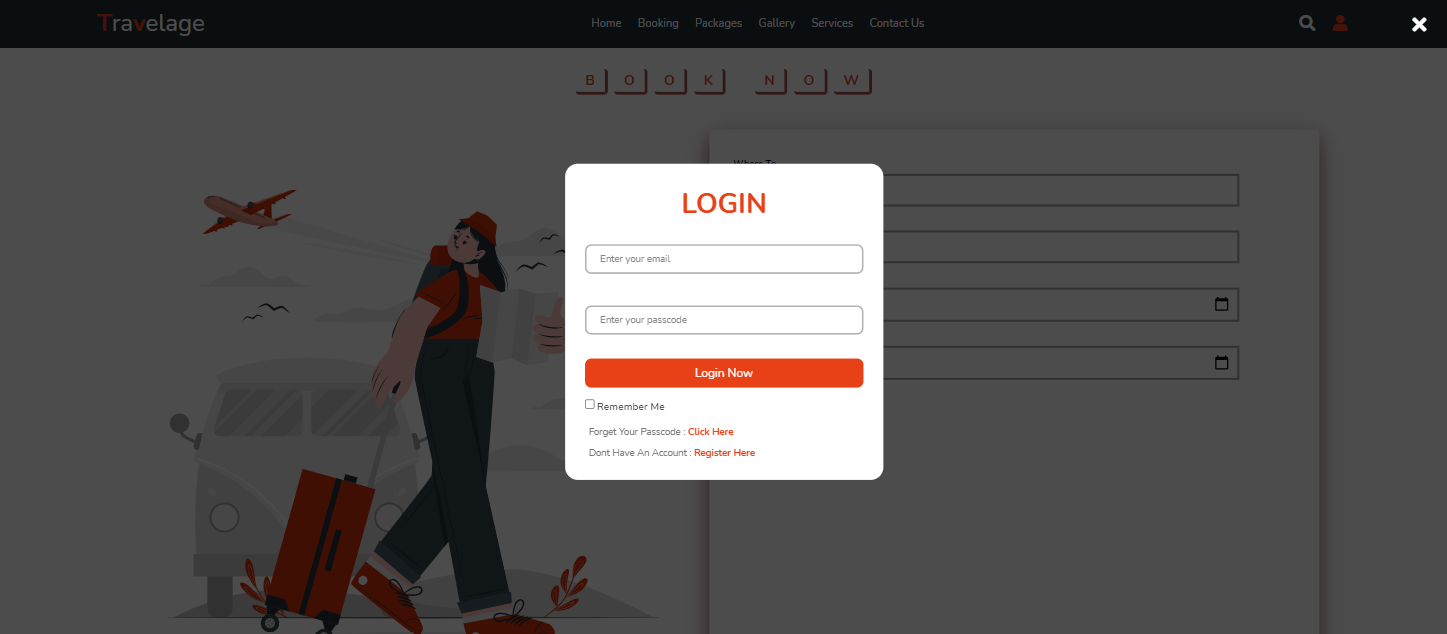 GitHub - createfornow/TRAVELAGE: It is complete front end and fully responsive travel website ...