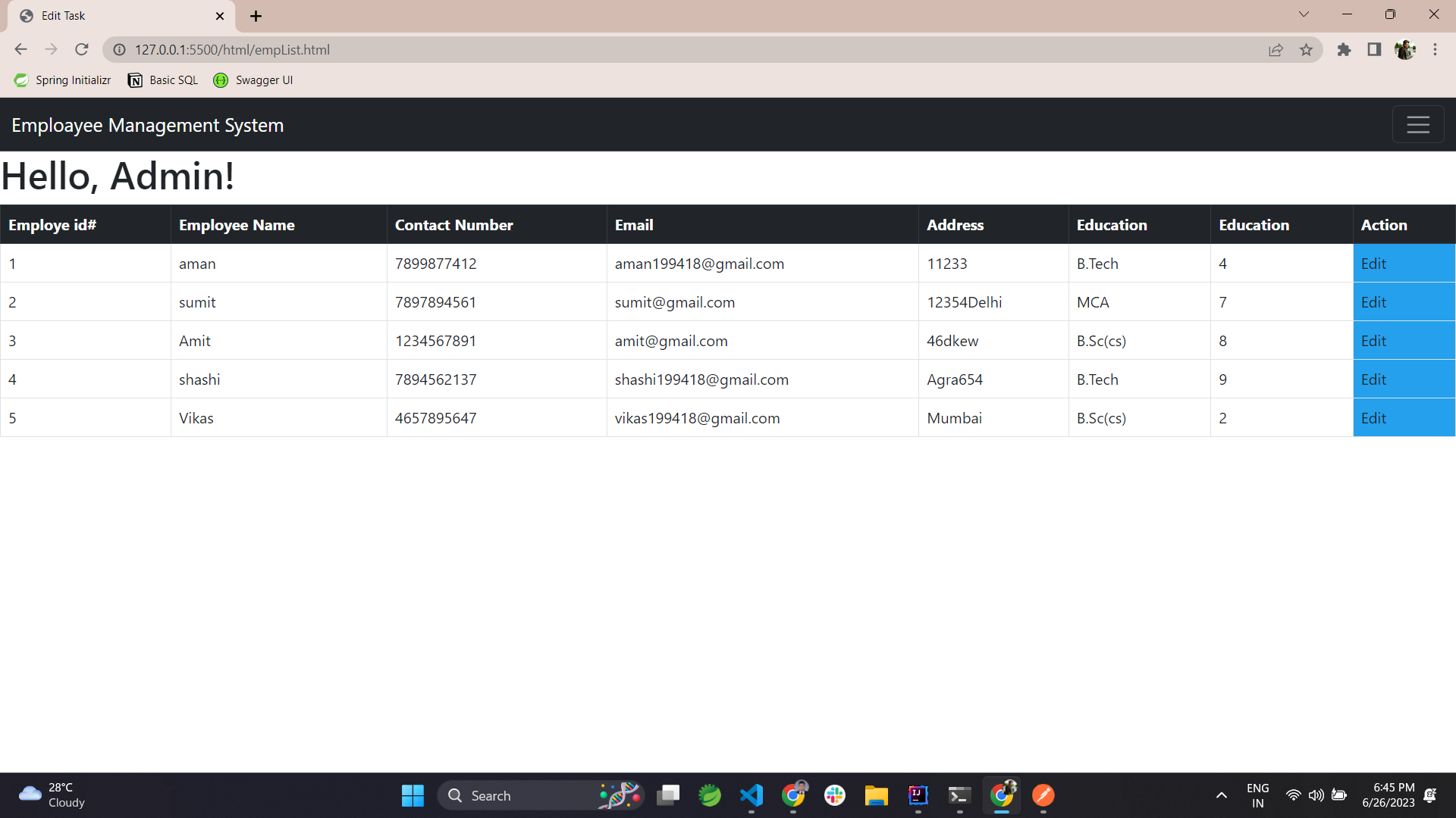 GitHub - s10shashi/KinBin: Creating basic Employee Managment System with tool like Html Css Js ...