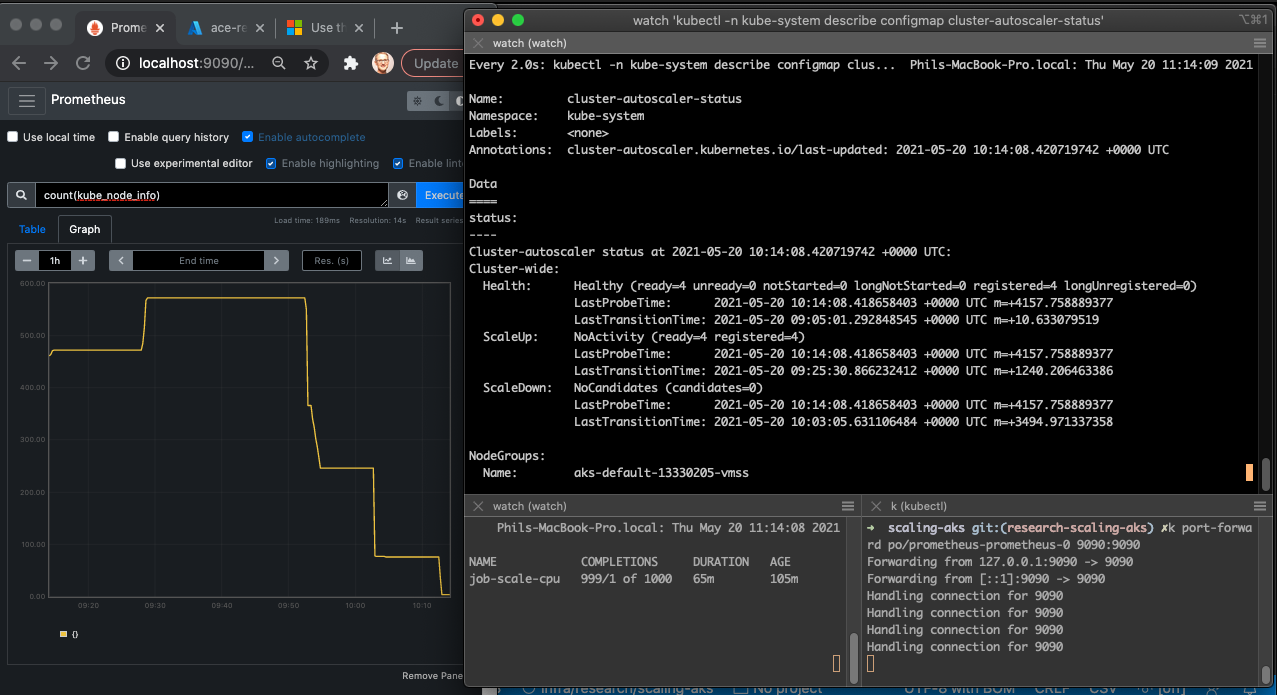 [cluster-autoscaler] failures when scaling to large numbers of nodes or ...
