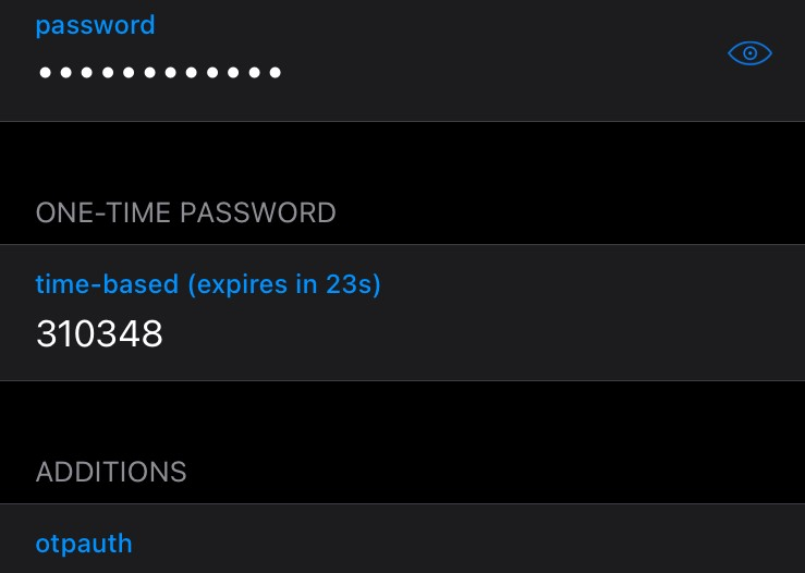 Otp Show For How Long The Code Is Still Valid For · Issue 1550 · Android Password Store