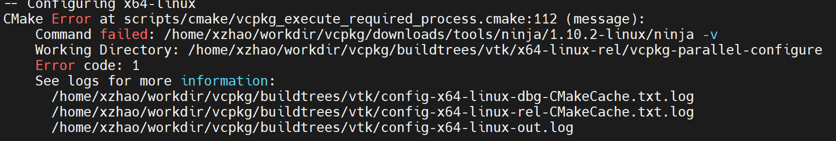 [vtk] build failure with vcpkg · Issue #30002 · microsoft/vcpkg · GitHub