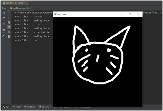 GitHub - Srivardhini03/Real-Time-Doodle-Classifier