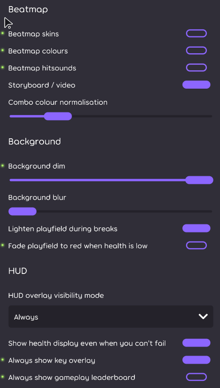 Beatmap with storyboards that replace background often look wrong where ...