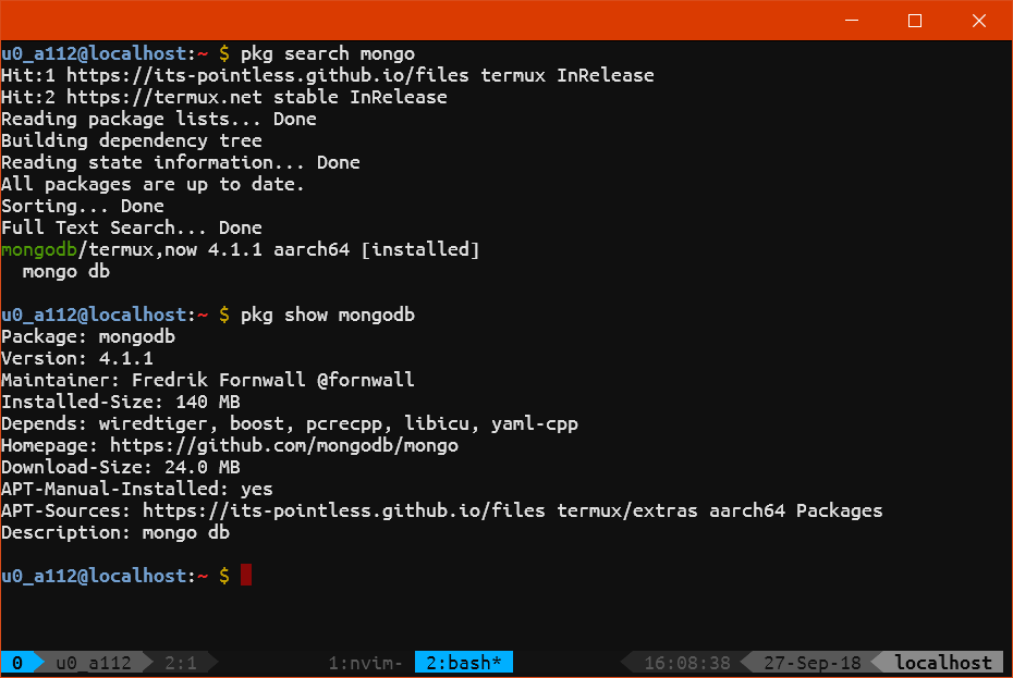 Mongo Library Libboost Program Options So 1 67 0 Not Found · Issue 2904 · Termux Termux