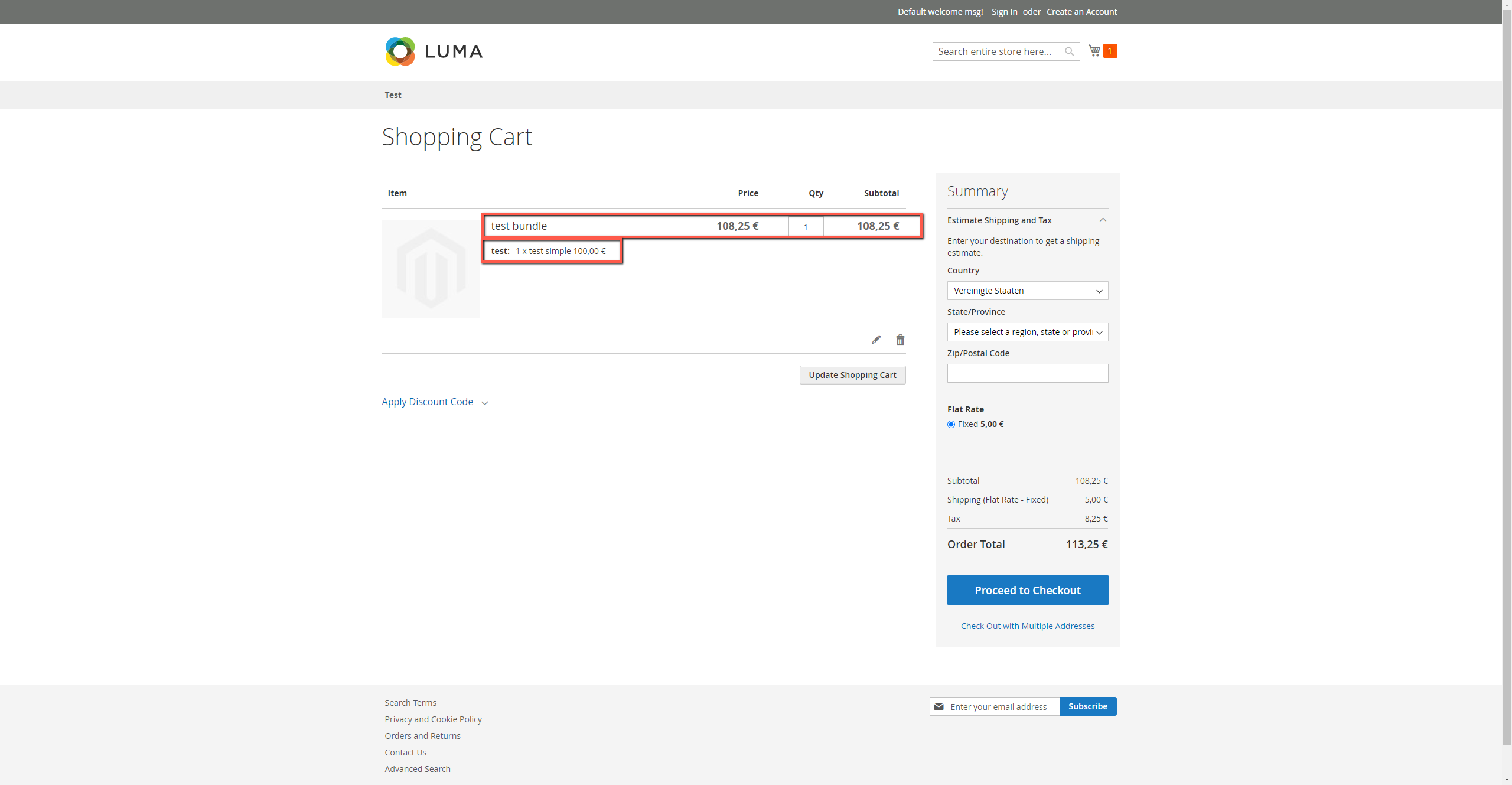 Bundle item options missing tax in cart and minicart · Issue #31994 · magento/magento2 · GitHub