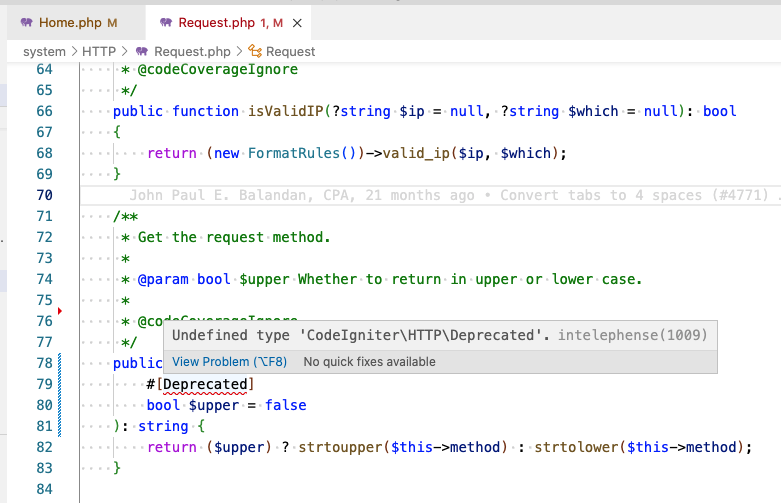Bug: Wrong @deprecrated annotation in HTTP/Request.php For getMethod() · Issue #7334 ...