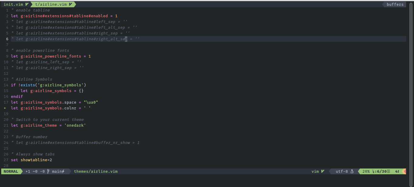 Vim-Airline status line is truncated/ not completely shown · Issue #2467 · vim-airline/vim ...
