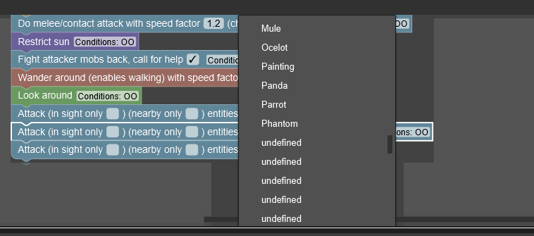 Custom Entity AI Goal Bug · Issue #2102 · MCreator/MCreator · GitHub