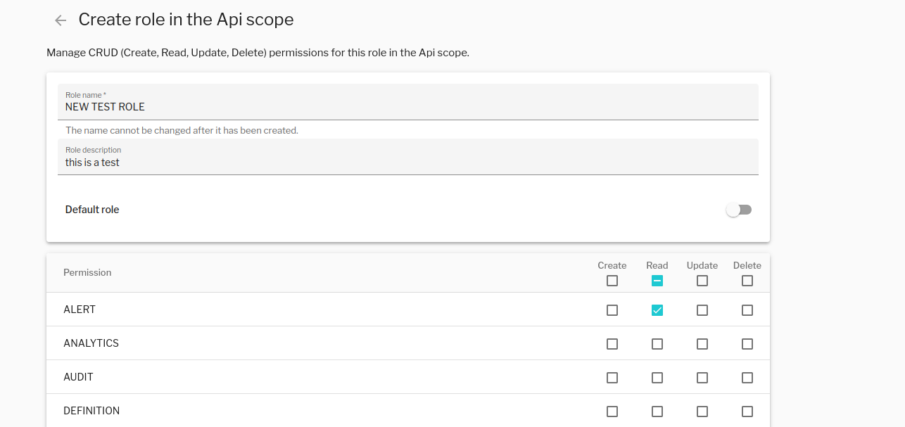 [management] role creation with space character · Issue #6810 · gravitee-io/issues · GitHub
