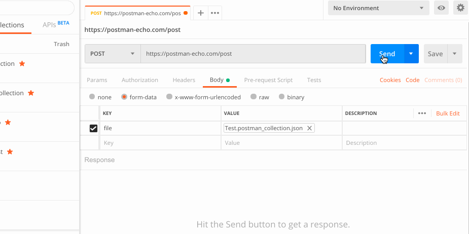 File reference is lost in form-data upon saving a new request into a ...