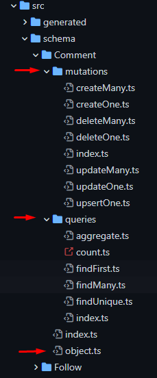 Getting no output except empty folders and objects.d.ts · Issue #3 · Cauen/prisma-generator ...