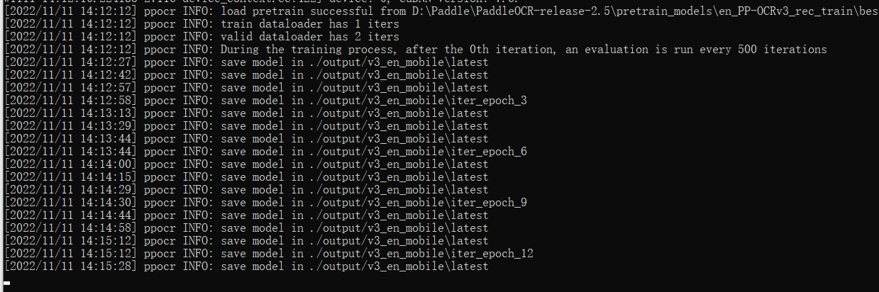 PPOCRV3 识别训练 · Issue #8274 · PaddlePaddle/PaddleOCR · GitHub
