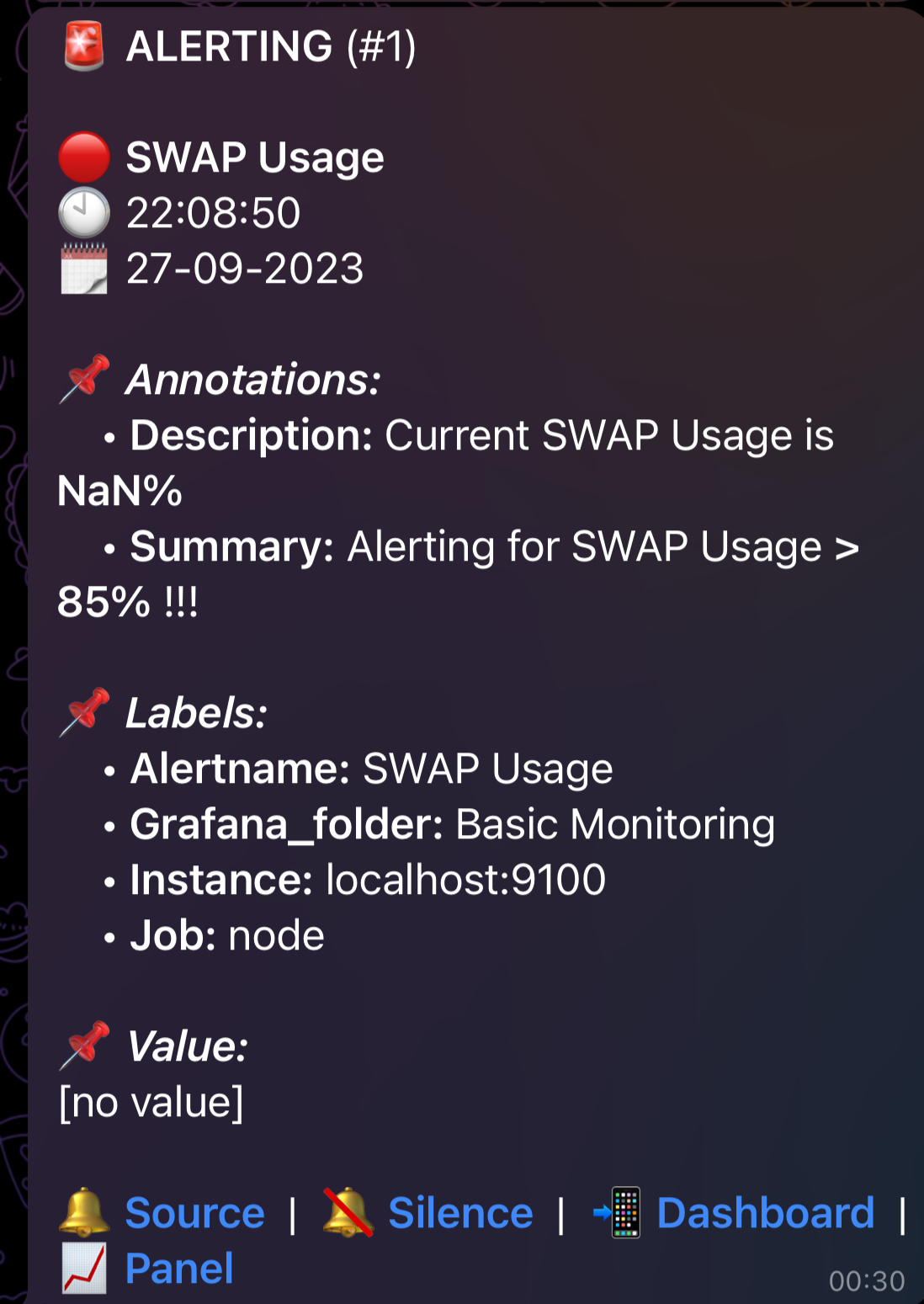 Alerting: The “Configure no data and error handling” settings do not work correctly · Issue ...