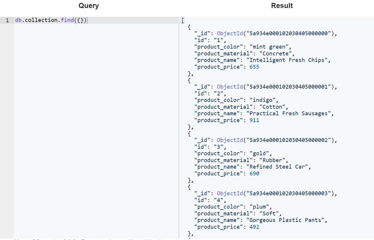 GitHub - MonikaPandian/mongo_task