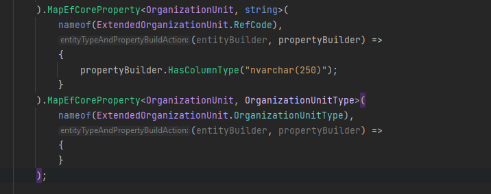 Extending Organization Unit Entity · Issue #13456 · abpframework/abp · GitHub