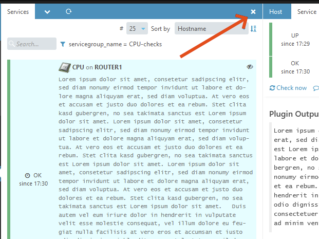 Long Plugin Output breaks Javascript · Issue #4991 · Icinga/icingaweb2 · GitHub