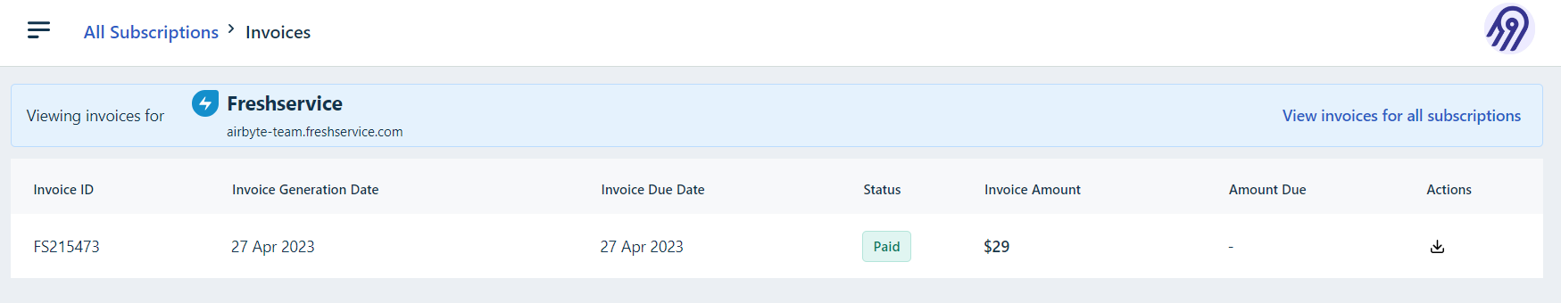 Sandbox Account for Source FreshService · Issue #25288 · airbytehq/airbyte · GitHub