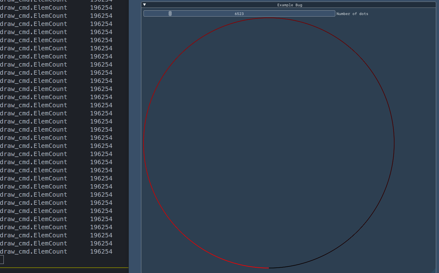 Rendering issue when the window draw list command buffer is too large · Issue #2504 · ocornut ...
