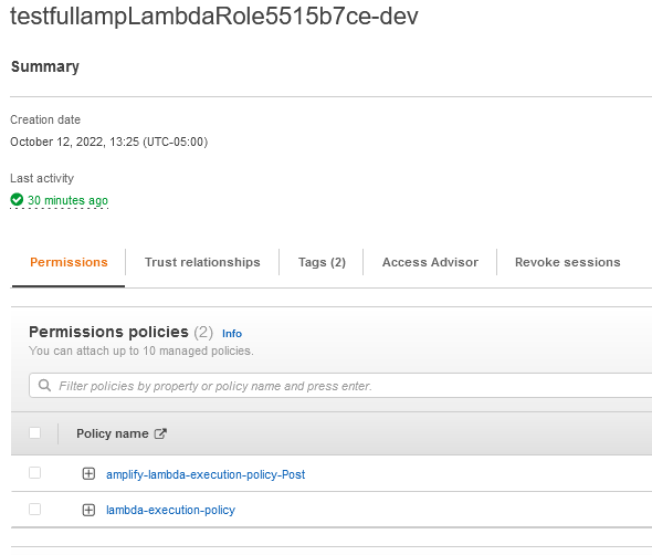 DynamoDB Stream Lambda template not automatically granted necessary permissions · Issue #11166 ...