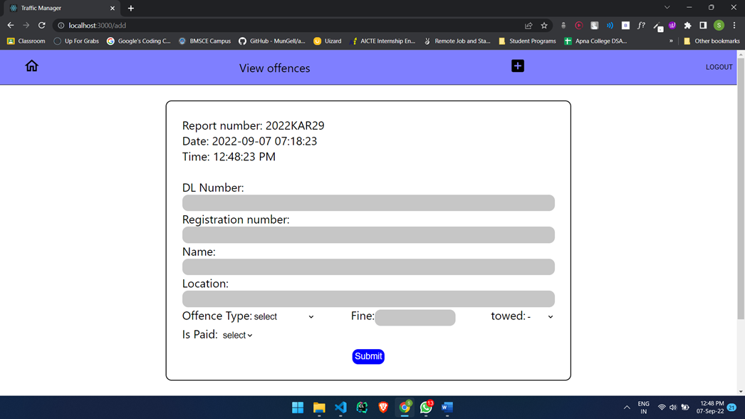 GitHub - S-Sanjith/Project-Work-2-Traffic-Management