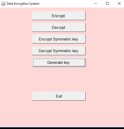 GitHub - Arunrock/DATA-ENCRYPTION-SYSTEM: This project is used for Encrypting and Decrypting ...