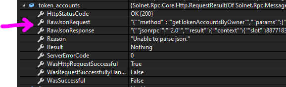 Allow access to raw request/response JSON via RequestResult · Issue #168 · bmresearch/Solnet ...