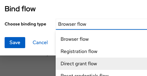 Incorrect flow name displayed when bound · Issue #16198 · keycloak/keycloak · GitHub