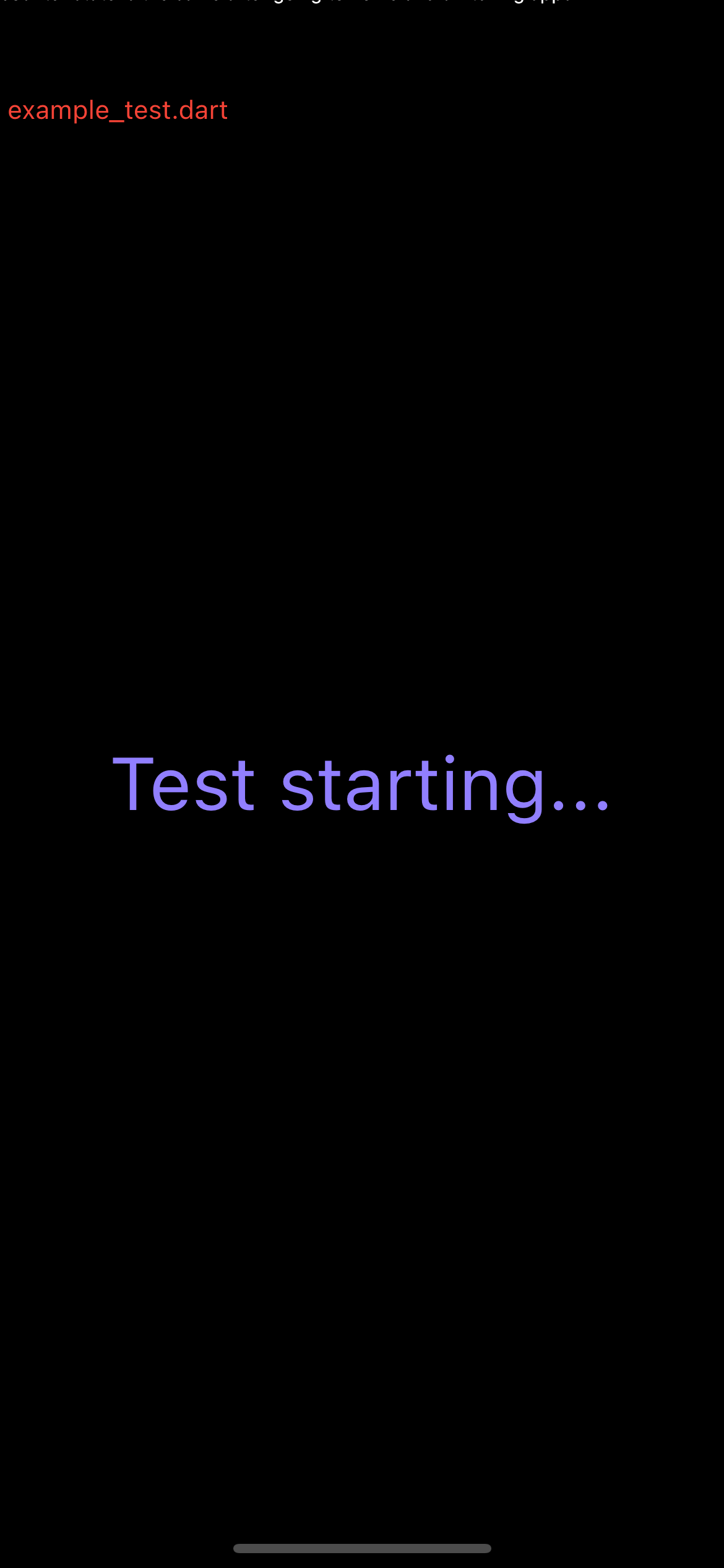 Stuck on testing started · Issue #1149 · leancodepl/patrol · GitHub