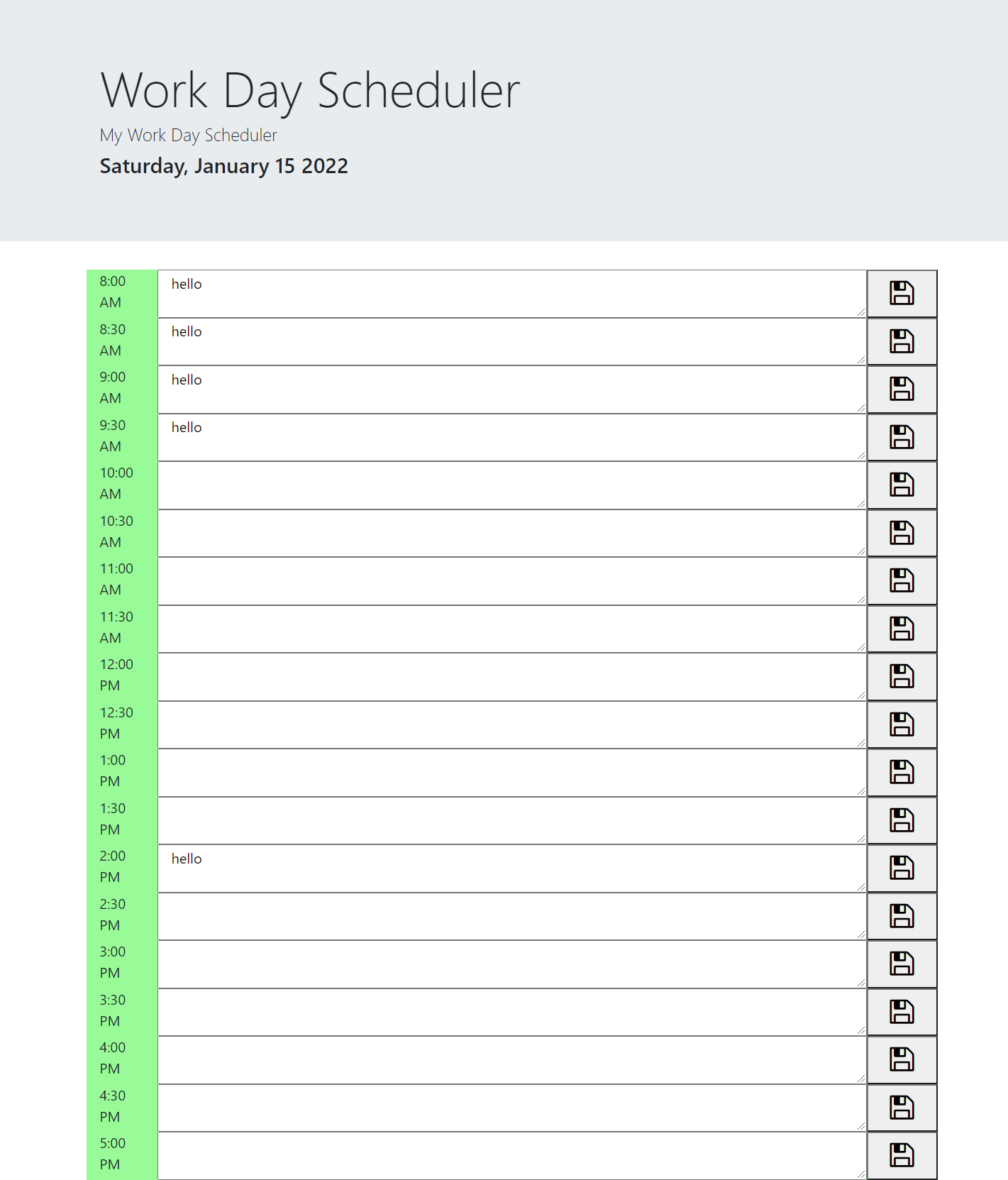 GitHub - krod2016/workDayScheduler
