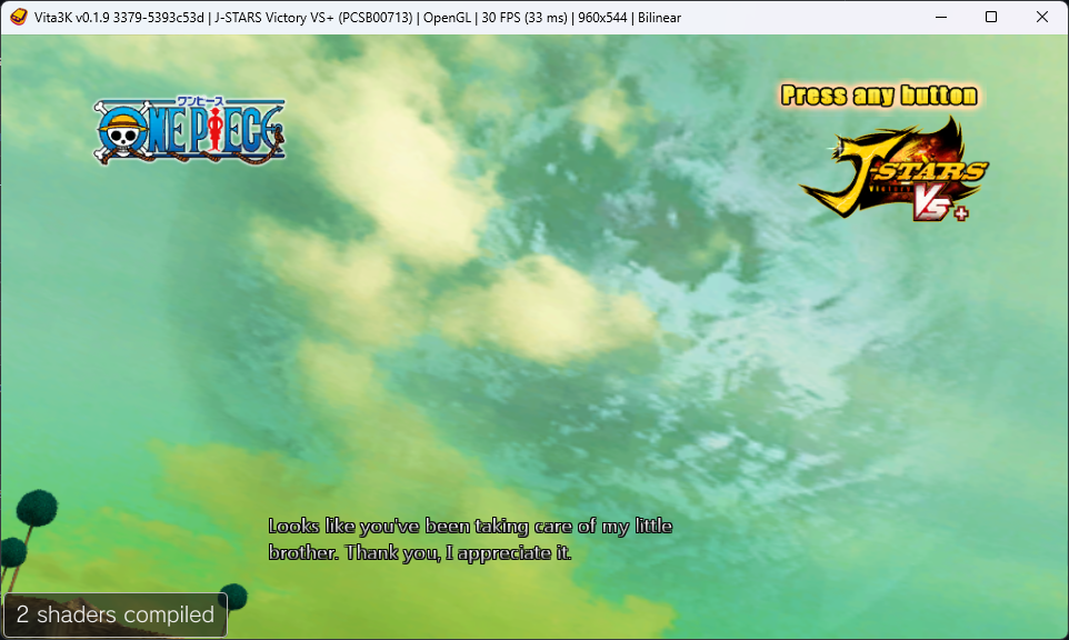 J-Stars Victory Vs+ [PCSE00595] · Issue #1157 · Vita3K/compatibility · GitHub