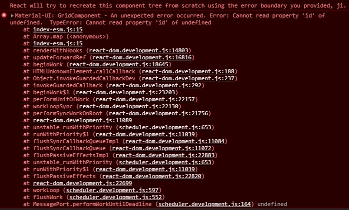Error when updating rows. Documentation shows blank when going to next page for server-side ...