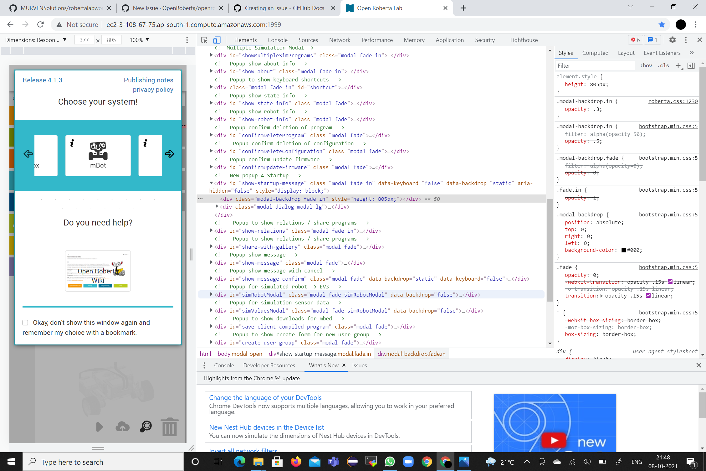 Facing an issue to design my own robot implementation · Issue #1126 · OpenRoberta/openroberta ...