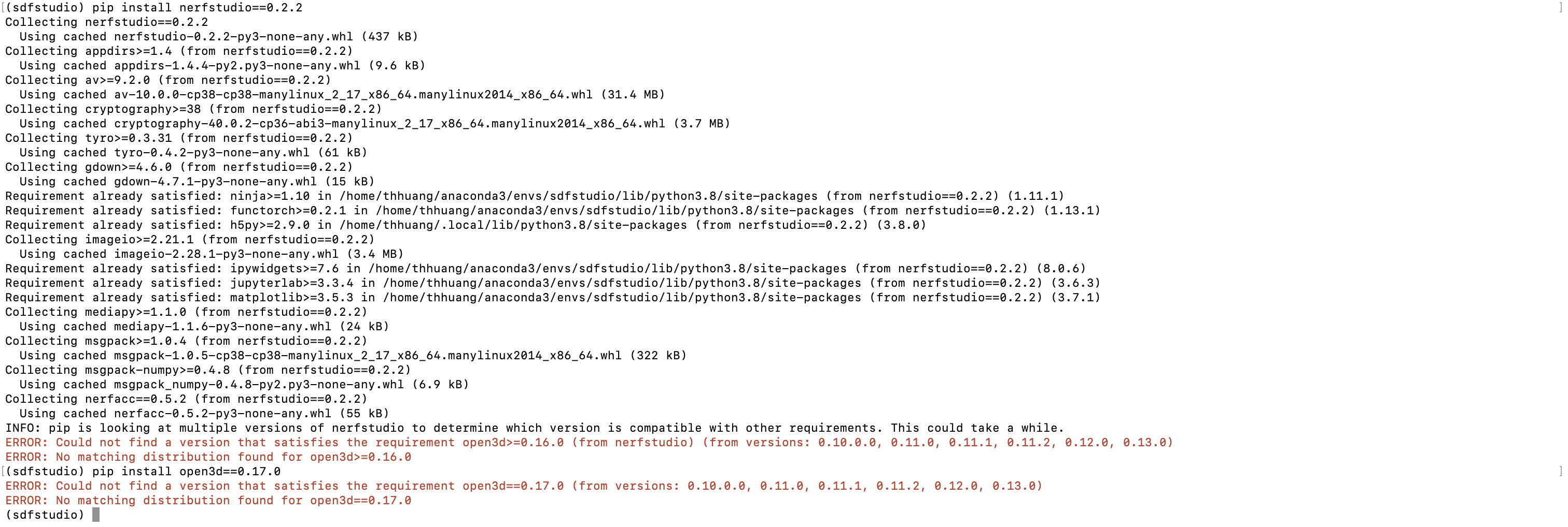ns-export: command not found · Issue #1866 · nerfstudio-project/nerfstudio · GitHub