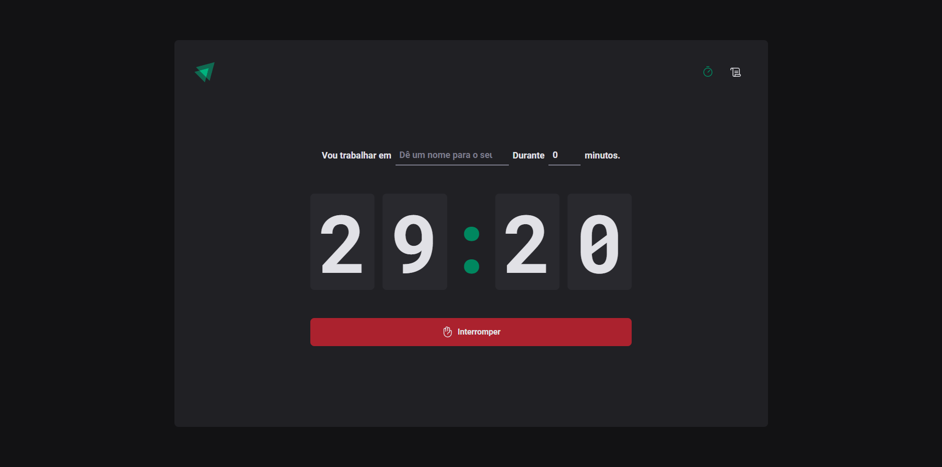 GitHub - MatDev435/ignite-timer: Segundo projeto da Trilha de React.js do Ignite da Rocketseat
