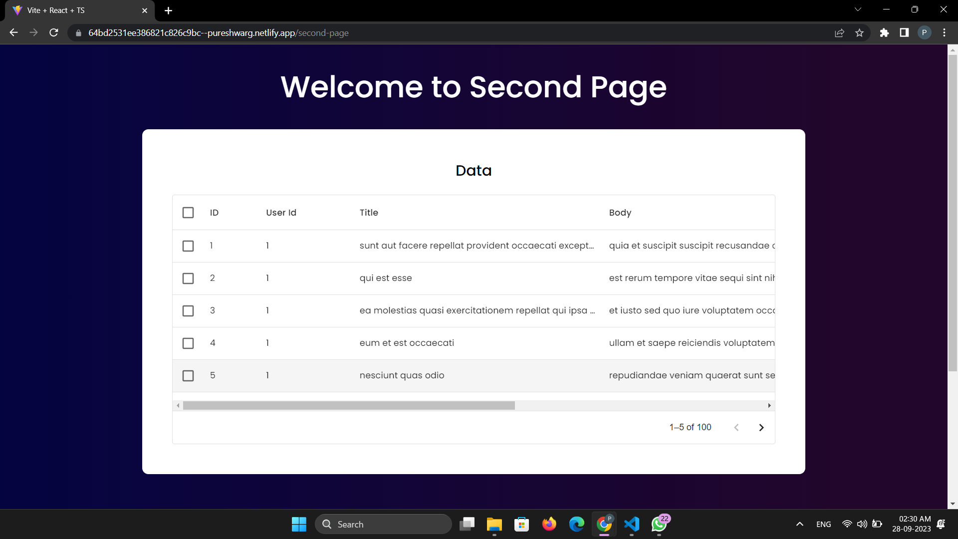 GitHub - PureshwarGonekar/React-ts-project: Simple login page using ...